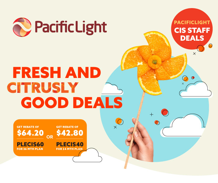 Exclusive PacificLight Deals for CIS Staff